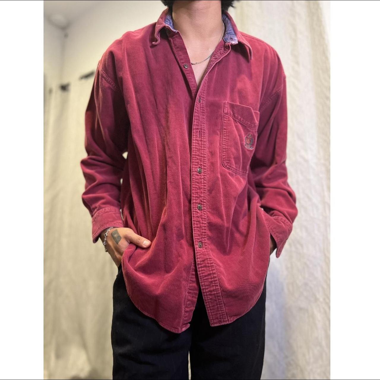 Chaps Men's Red Polo-shirts | Depop