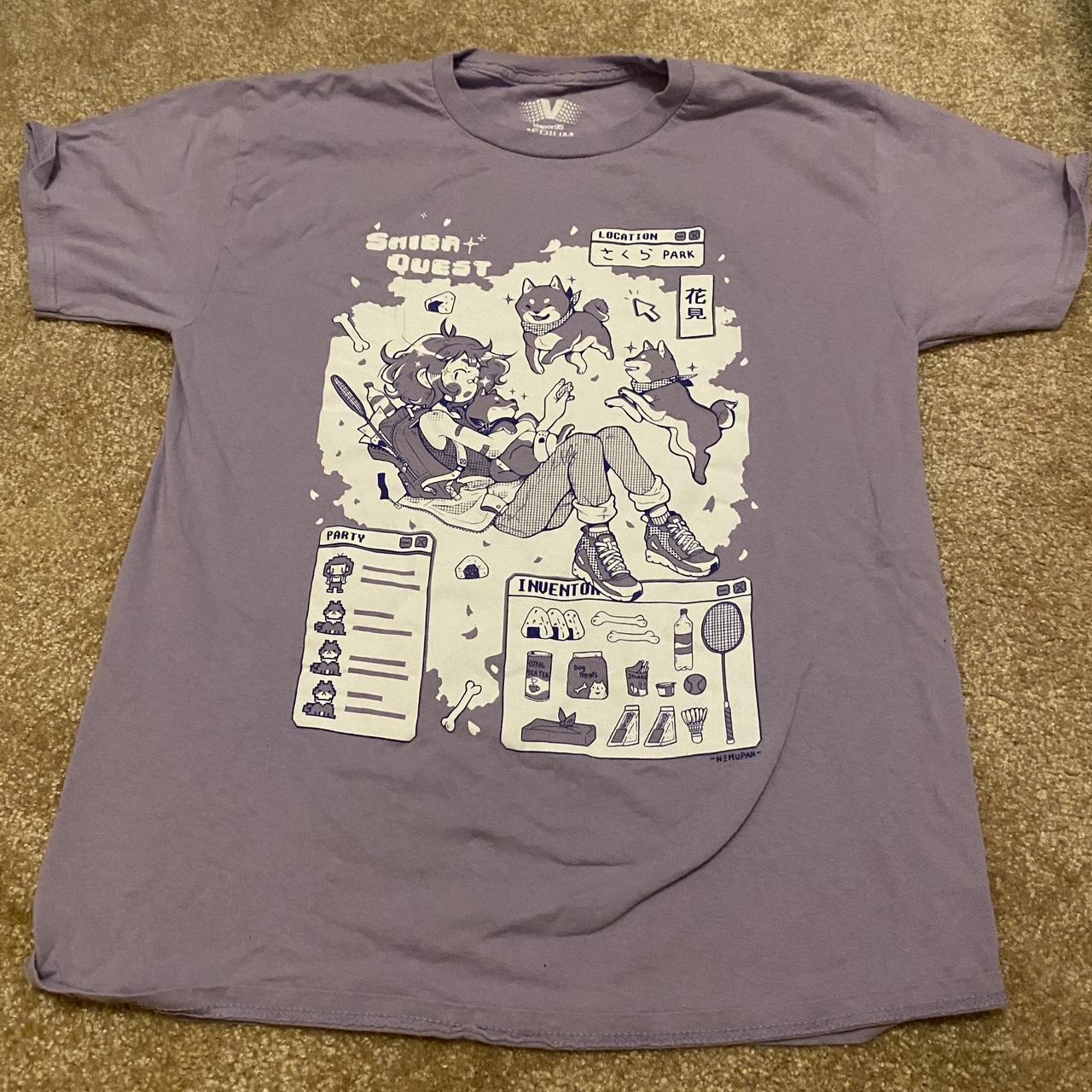 Shiba Quest shirt #anime #kawaii #shibaquest... - Depop