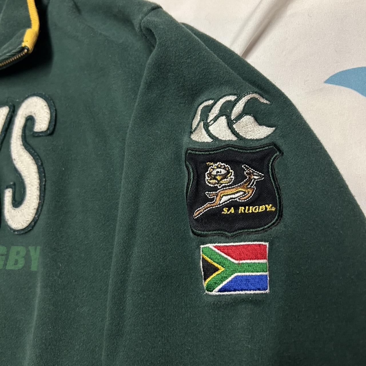 South African Rugby zip-up jacket ‘Springboks’ fits... - Depop