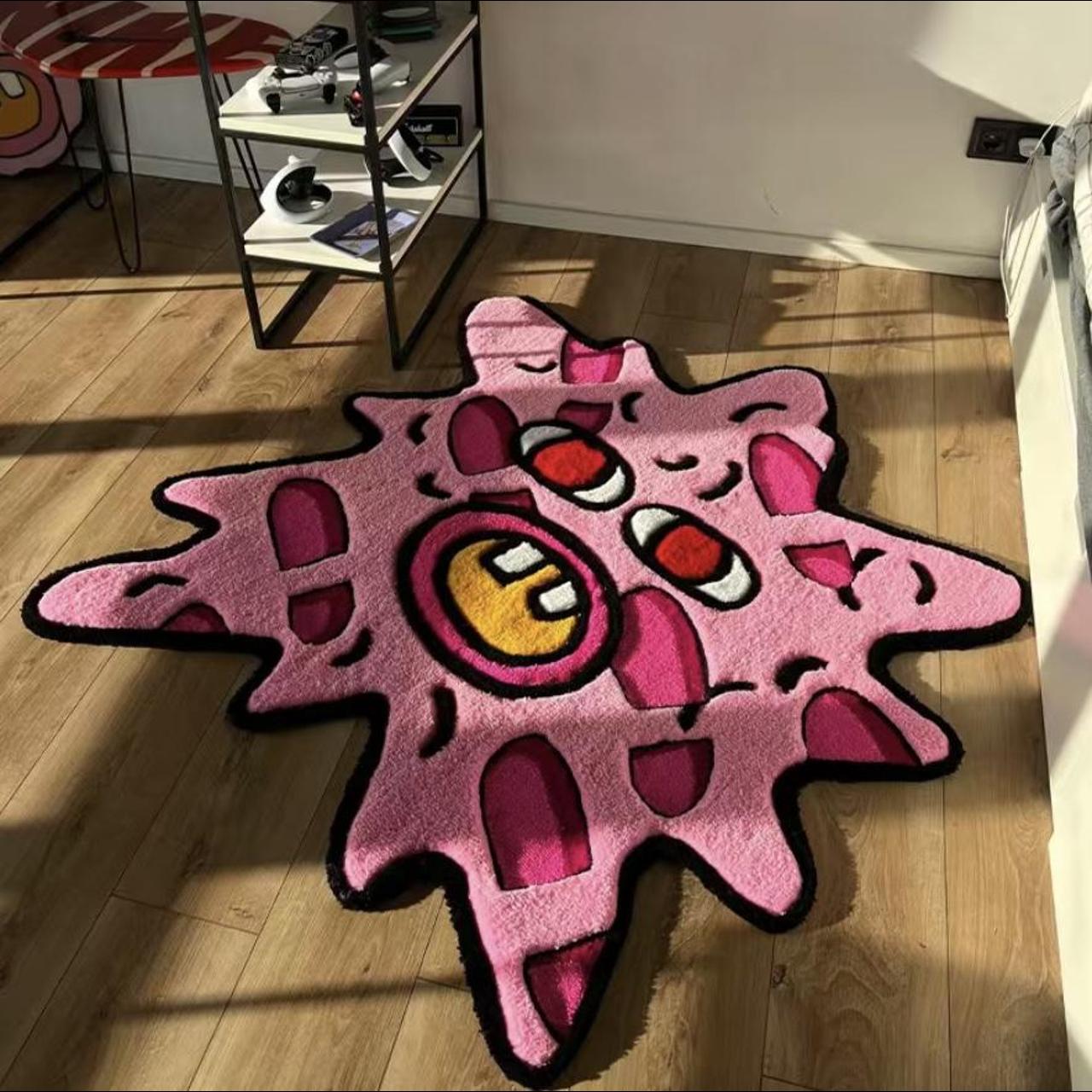 CHERRY BOMB SPLAT RUG 🌸🍒 pay with depop payments,... - Depop