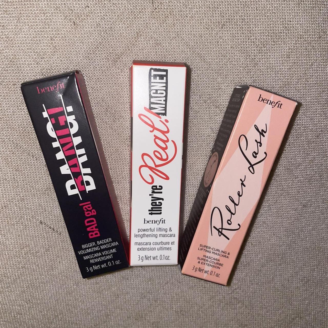 Benefit Mini Mascara bundle of 3 Brand new and still... - Depop