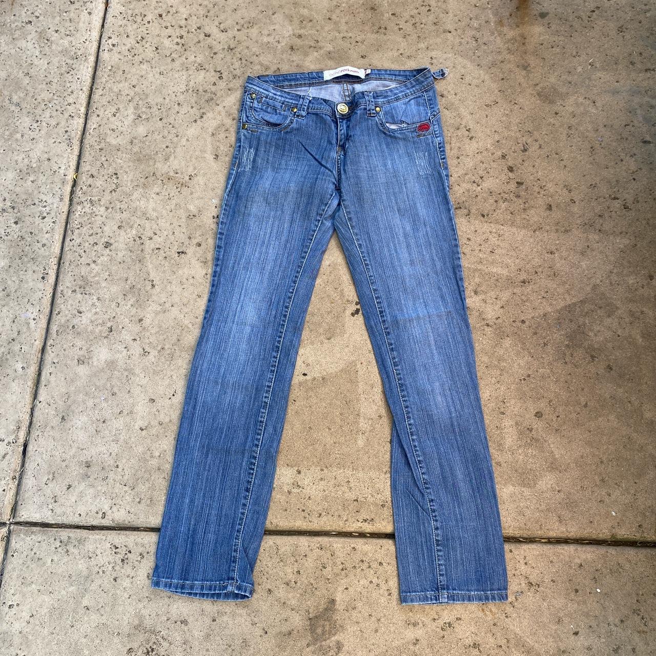 Ecko Unltd. Women's Blue Jeans | Depop