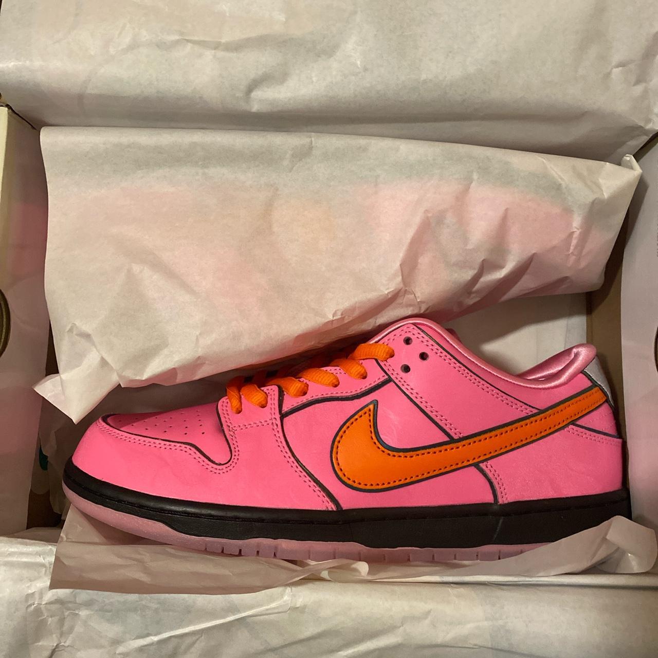 Nike powerpuff dunks blossom Brand new with box... - Depop