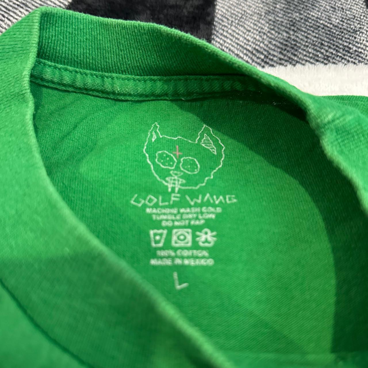 Golf Wang Golf Blocks Tee FW13 Green Large! -can... - Depop