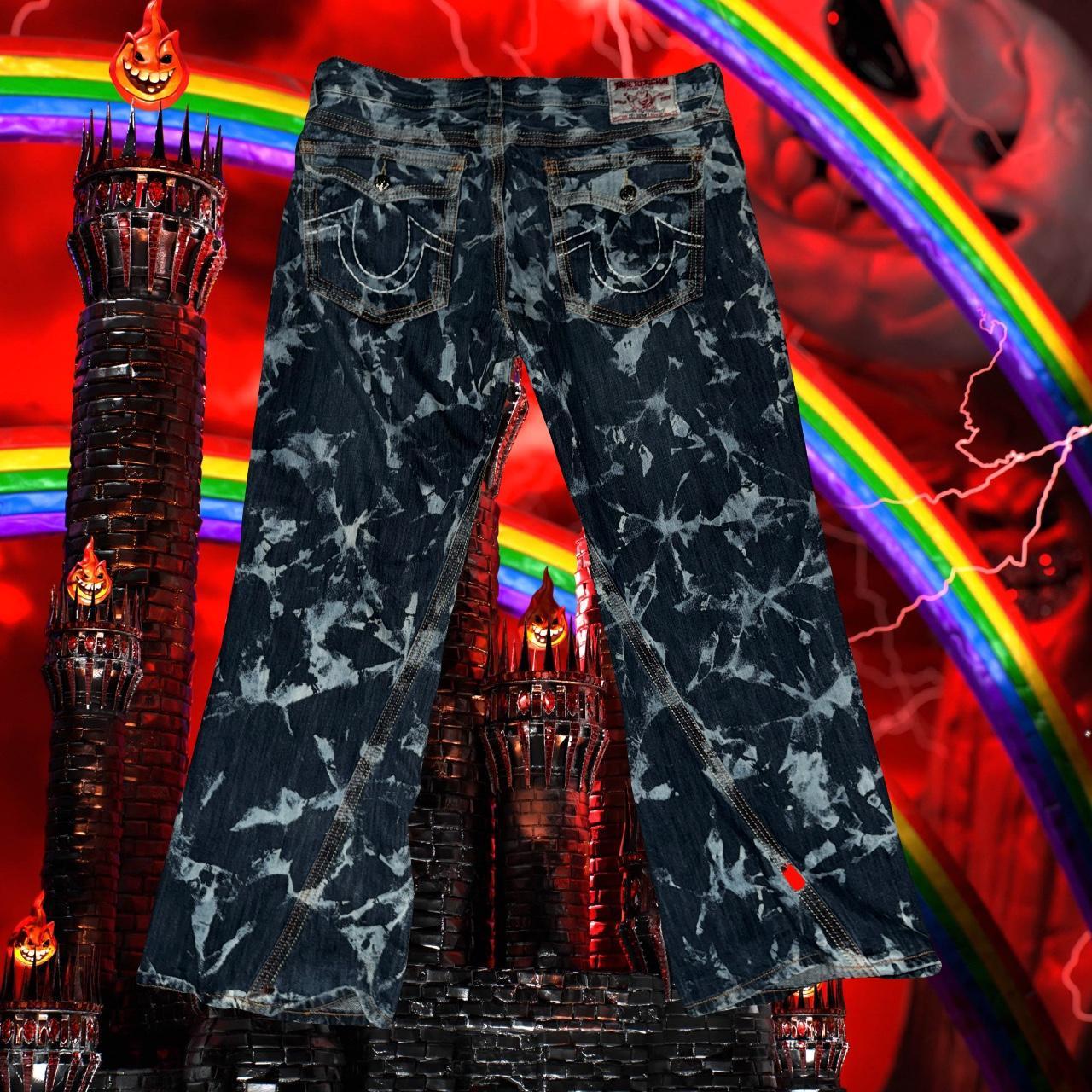 Quad stitch Joey true religion jeans Insanely baggy... - Depop