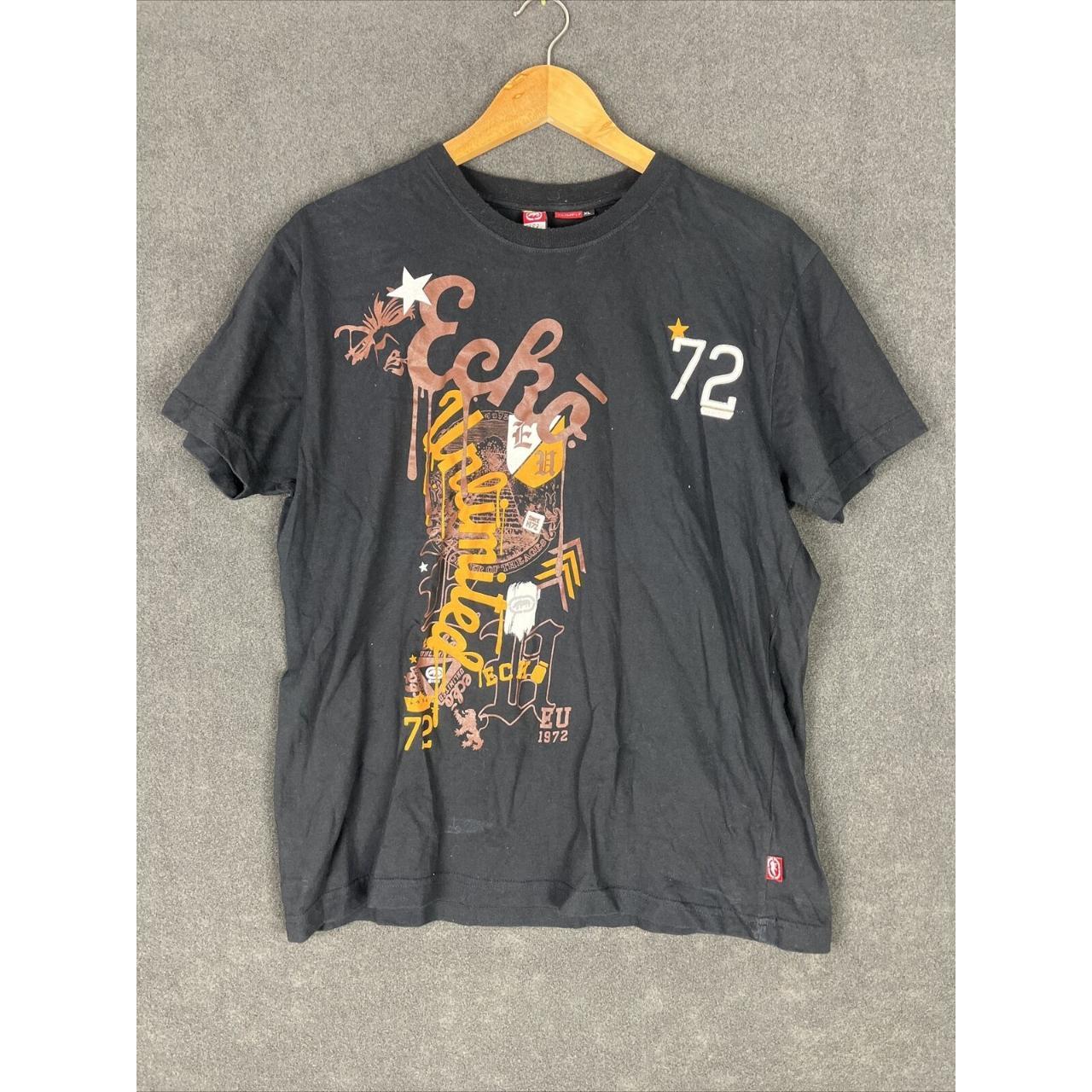 Vintage Ecko Unlimited T Shirt 1972 Rawthentic King... - Depop