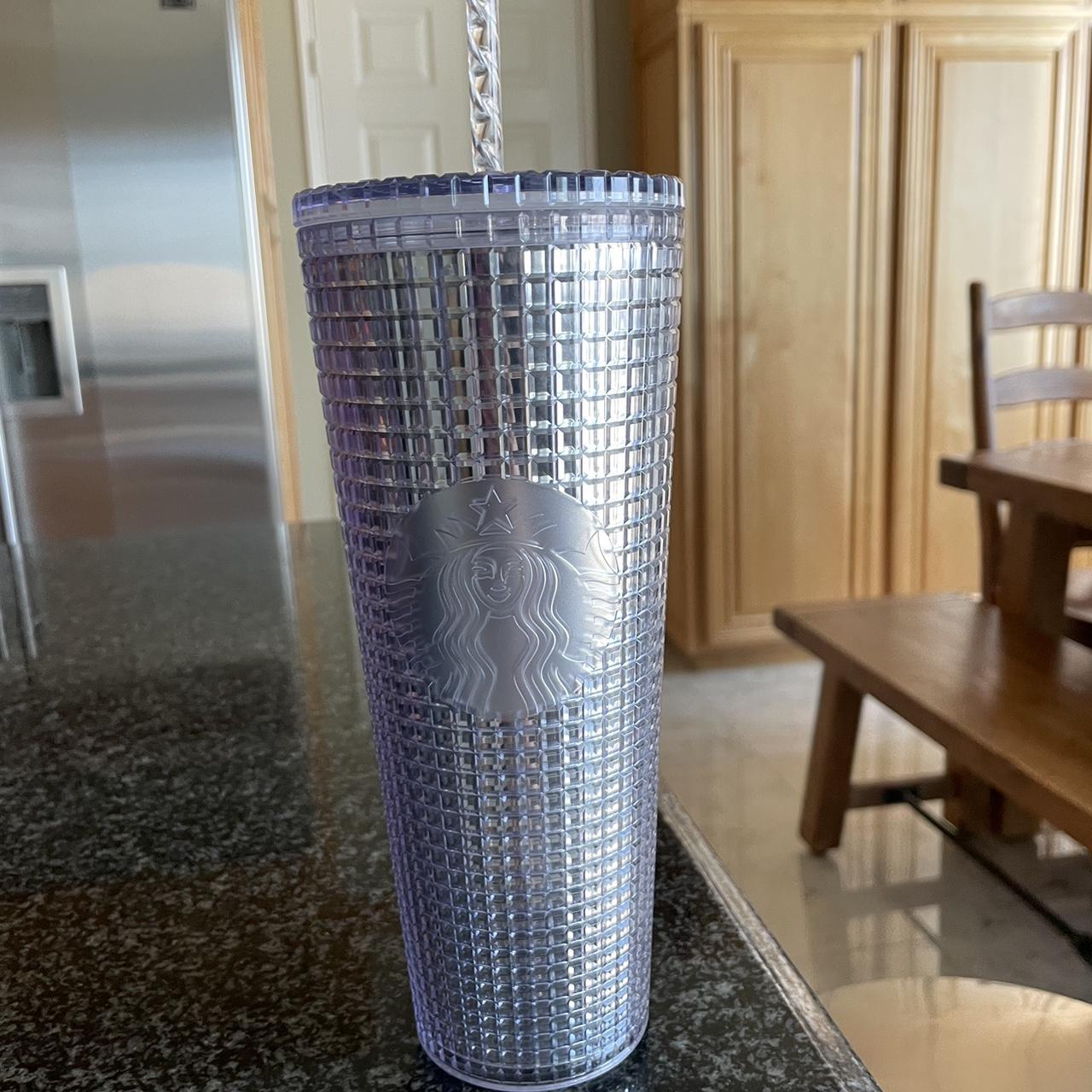 Starbucks silver disco tumbler cup - Depop