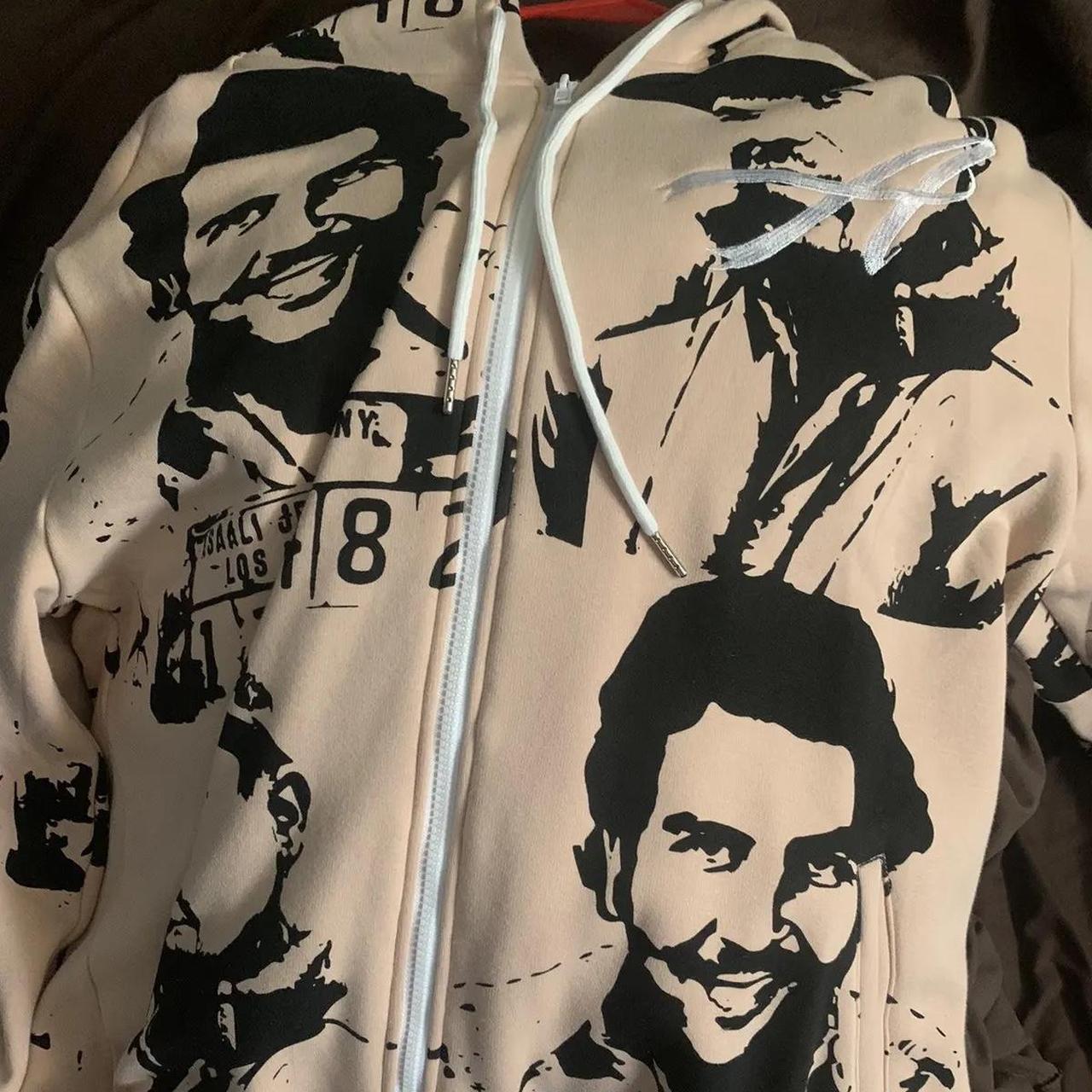 Asaali Cream Zip up Hoodie Send offers Multiple Sizes - Depop