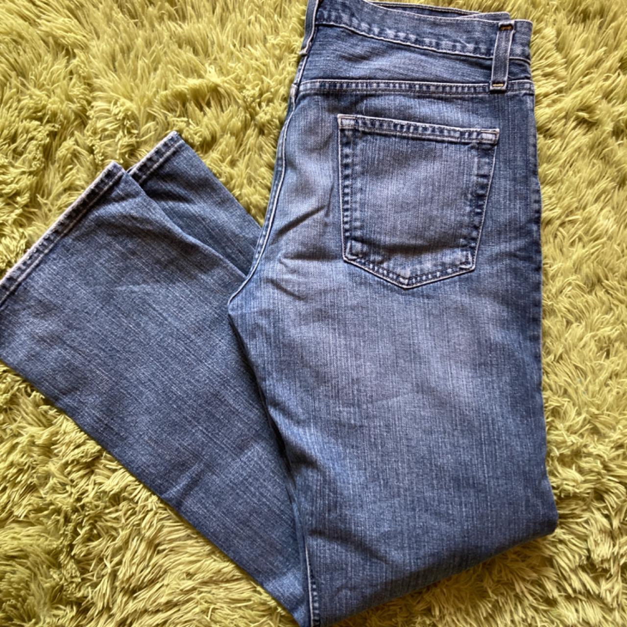 Route 66 Denim Dark Grey/Blue Jeans 34x34 - Depop