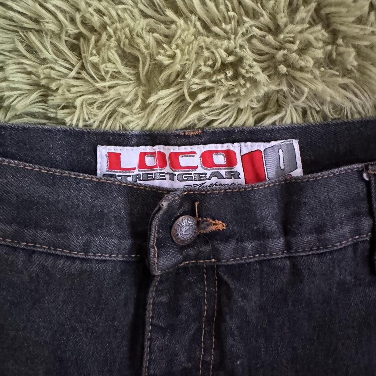 Loco Street Wear Baggy Jnco Style Carpenter Pants... - Depop