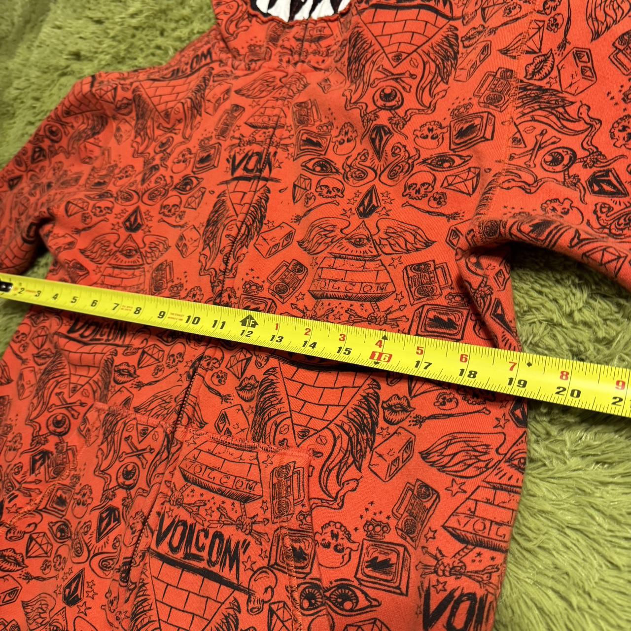 Ryan Sheckler Orange Jesse Pinkman Full Zip Volcom... | Depop