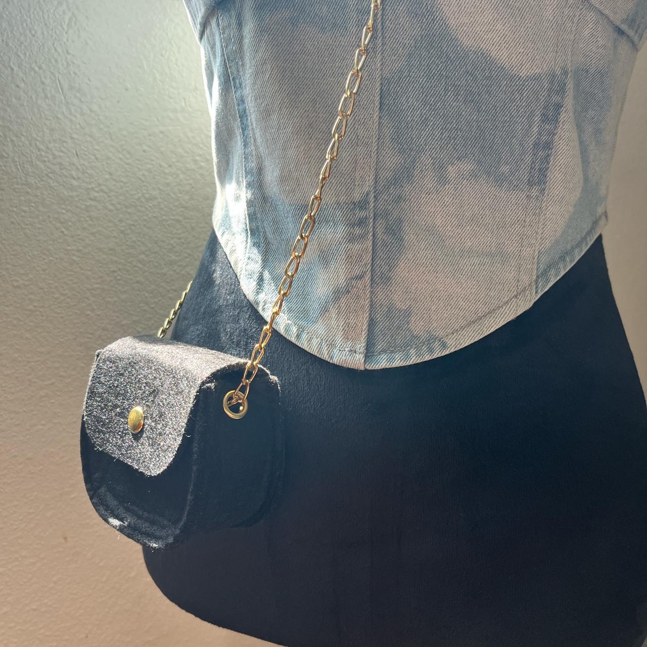 SHEIN Mini Minimalist Flap Chain Saddle Bag - Depop