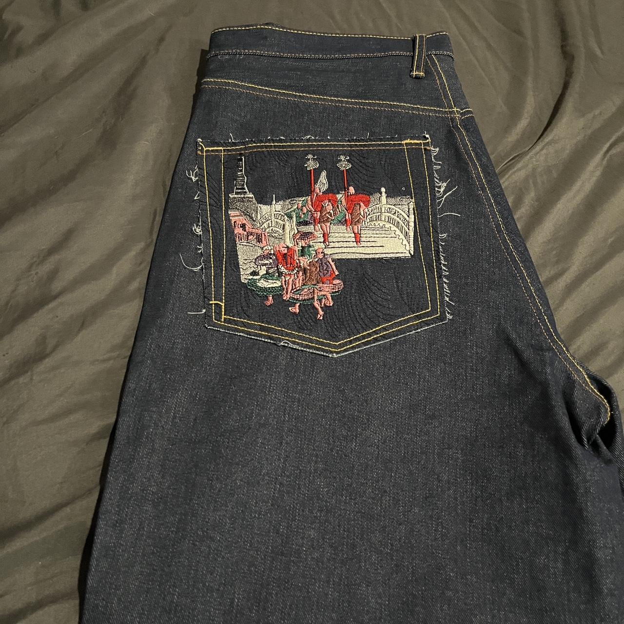 Rmc RED MONKEY COMPANY JEANS Rare tsunami... - Depop