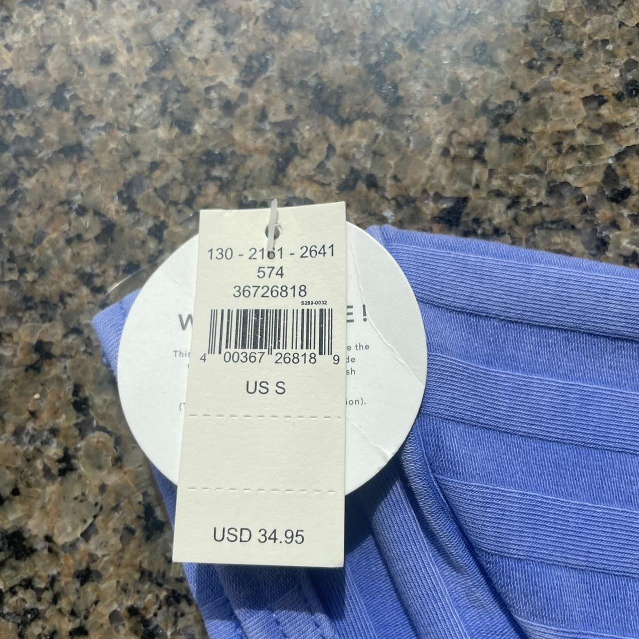 nwt aerie crop top Aerie offline brand Blue Size... - Depop