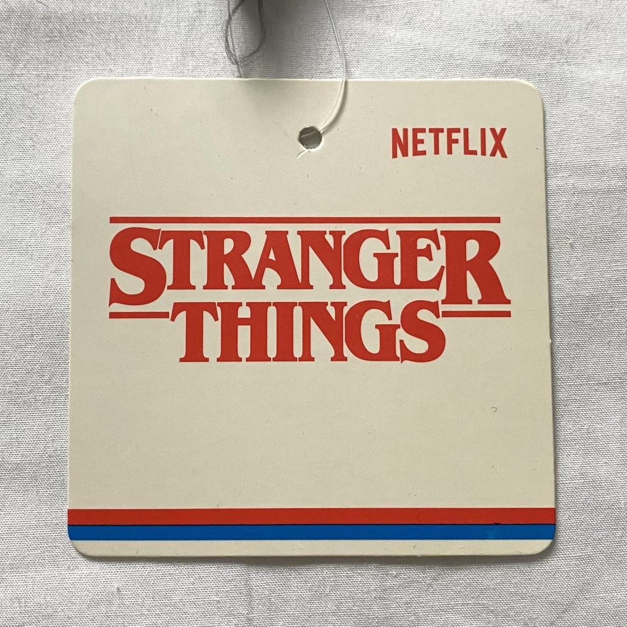 Netflix Stranger Things Tie-Die Lettuce Trim Long... - Depop