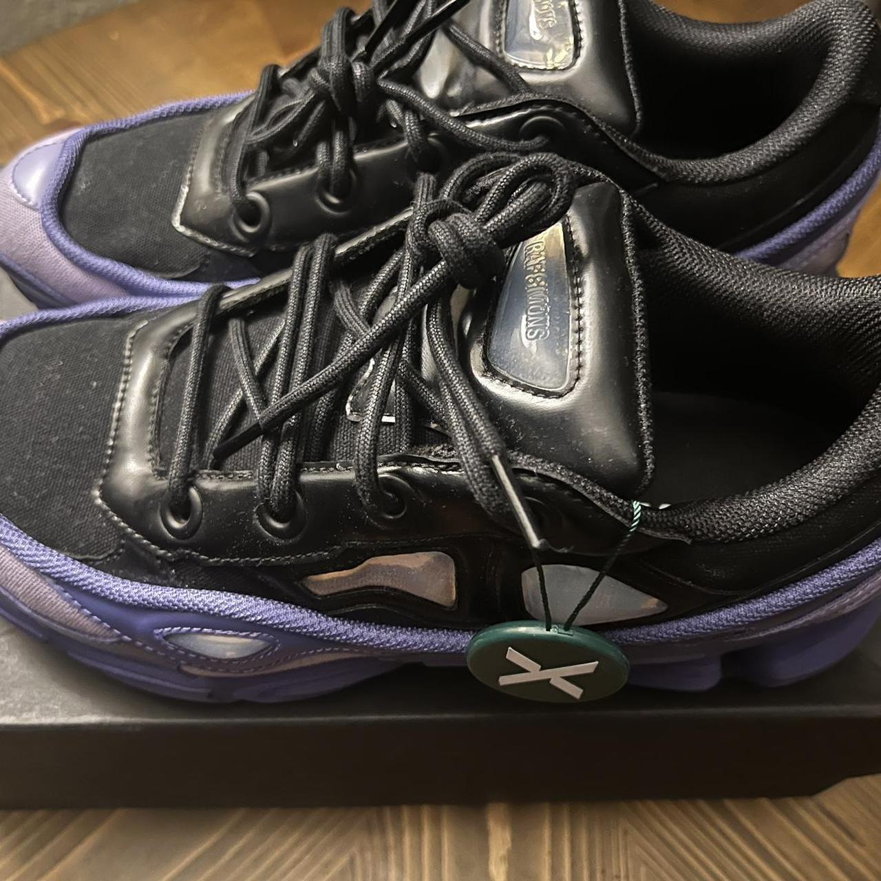 purple rafsimon ozweego 3s size 9.5 us mint... - Depop