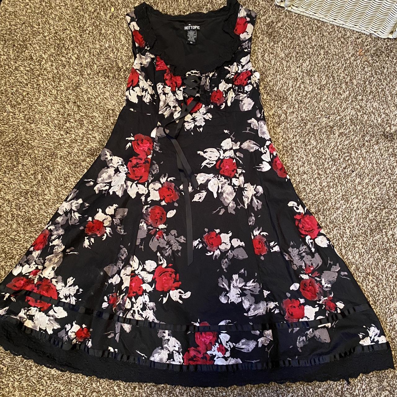 Pin up style hot topic dress, all the rage in the... | Depop
