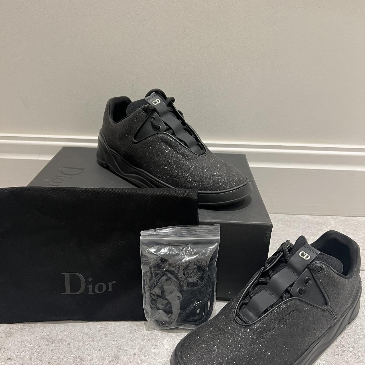 Christian Dior Men's Black Trainers | Depop