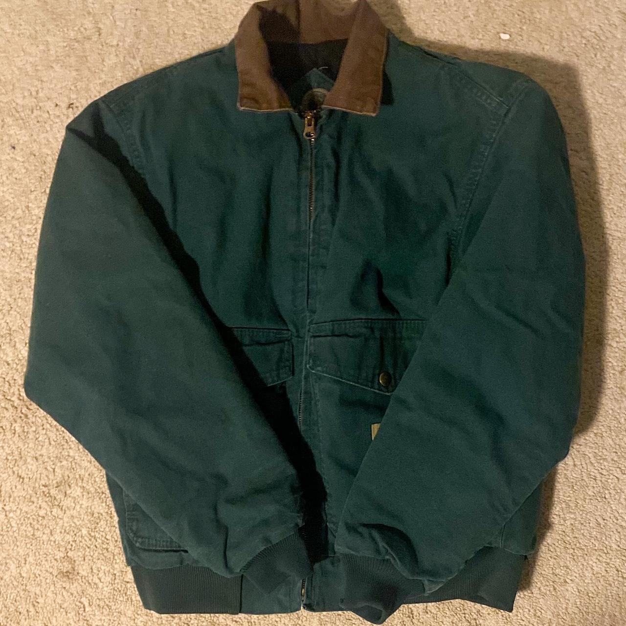 NOT CARHARRT Medium vintage jacket, Bernie brand, no... - Depop