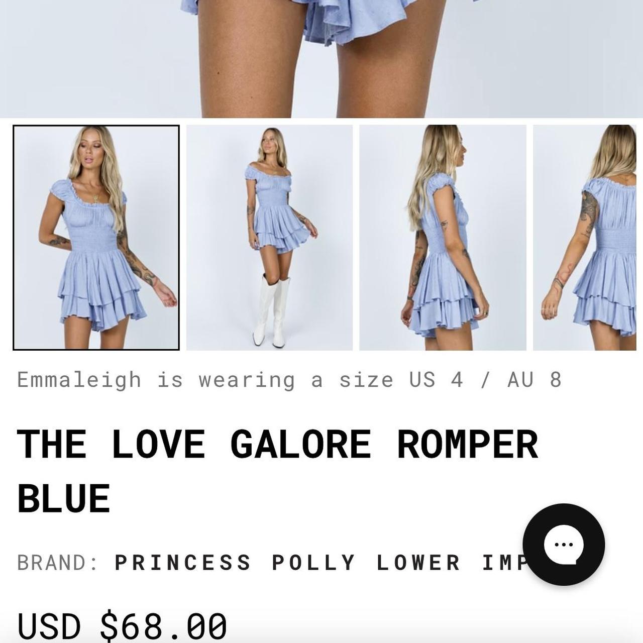 The Love Galore Romper from Princess Polly ! Size 6... - Depop