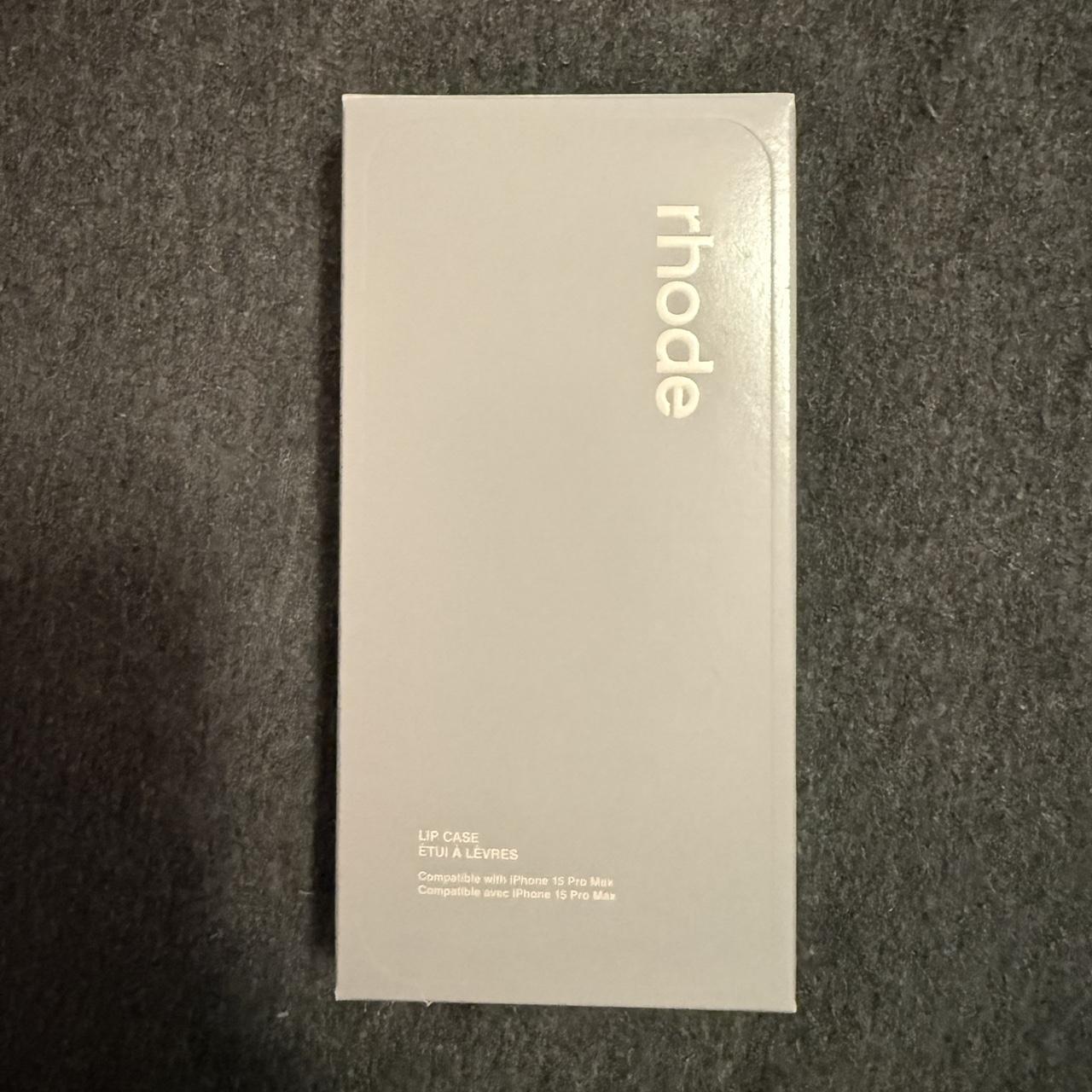 Brand new Rhode grey lip case iPhone 15 Pro Max... | Depop
