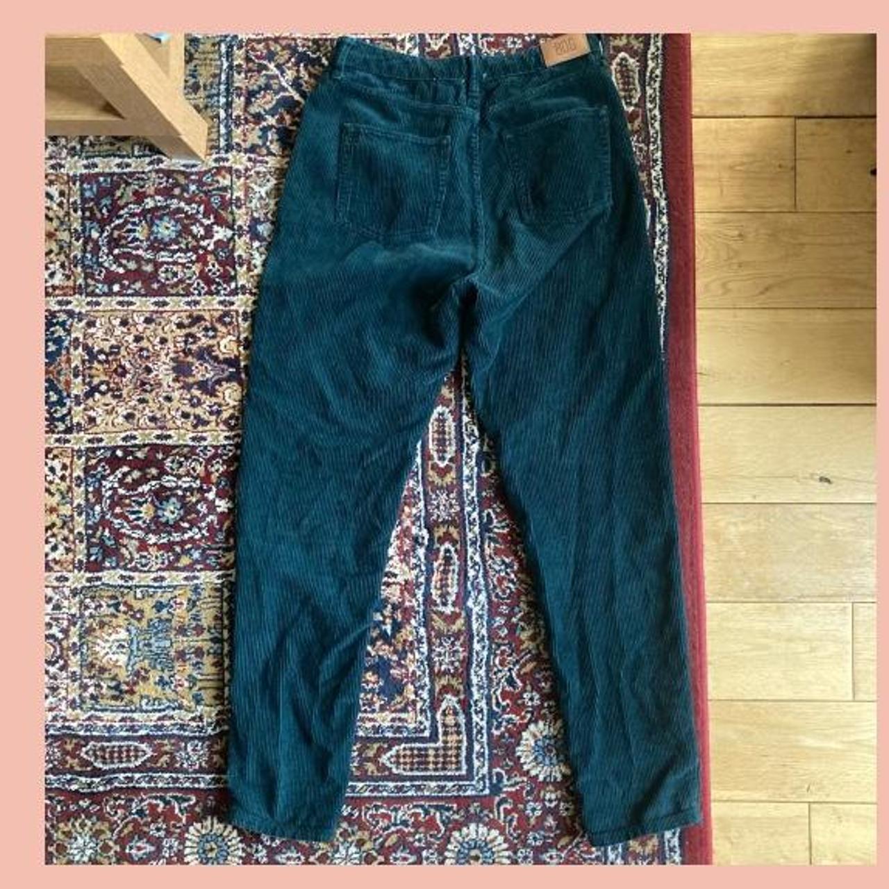 Forest Green BDG Corduroy Mom Jeans from Urban... - Depop