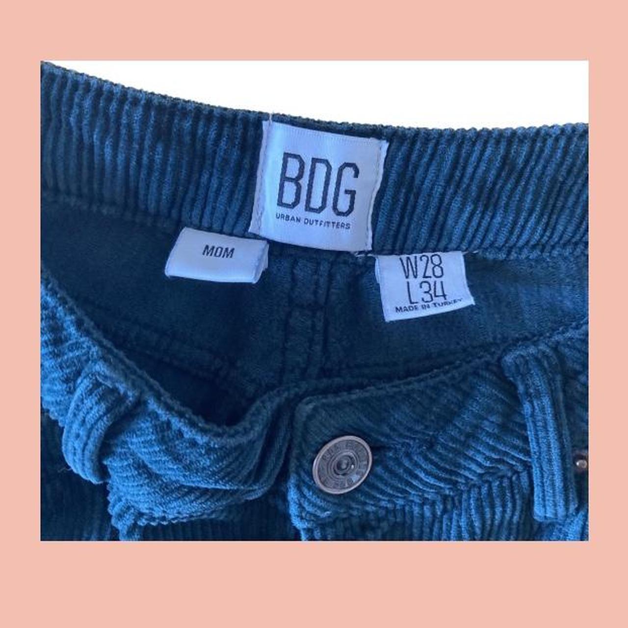 Forest Green BDG Corduroy Mom Jeans from Urban... - Depop