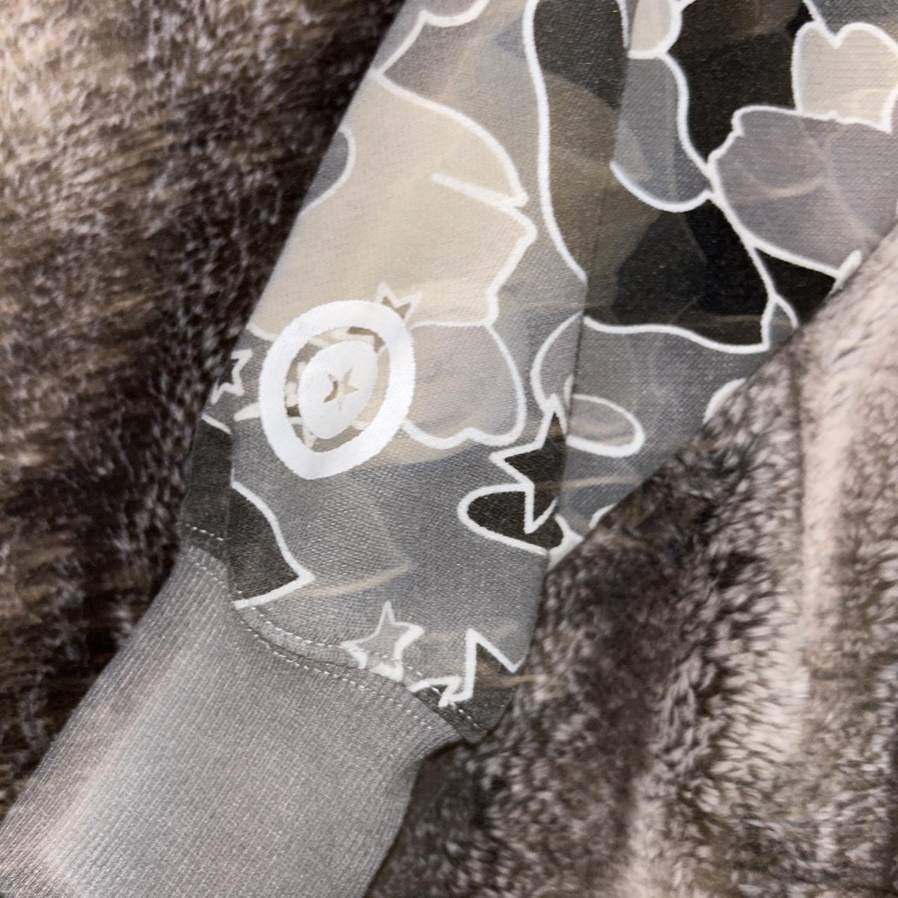 Bape sta grey camo hoodie Worn a lot Price... - Depop