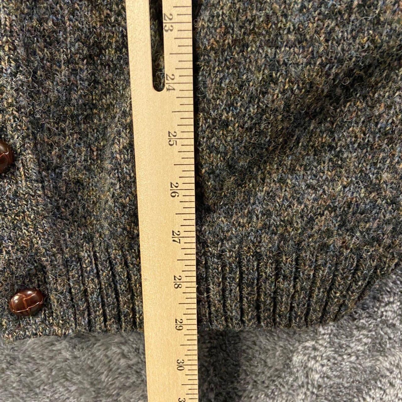 Pendleton Sweater Mens Large Grey Shetland Wool... - Depop