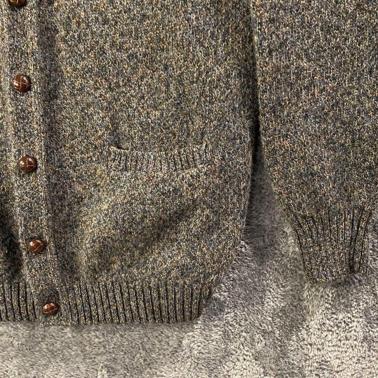 Pendleton Sweater Mens Large Grey Shetland Wool... - Depop