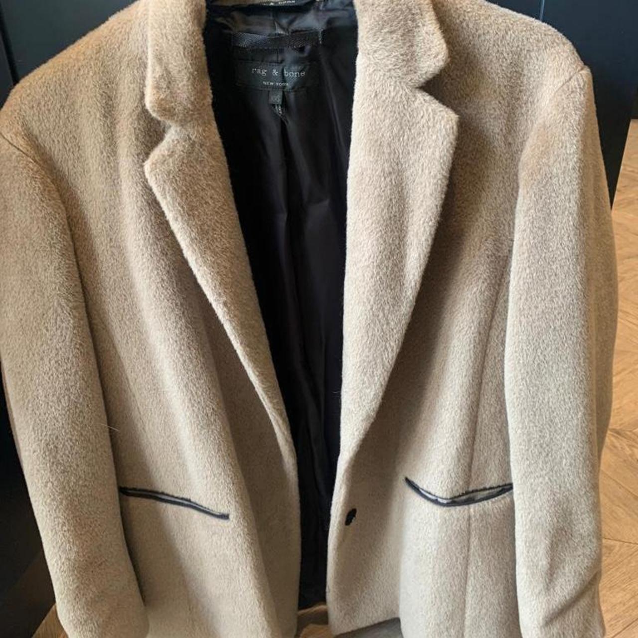 Brown rag & bone blazer style coat #rag&bone - Depop