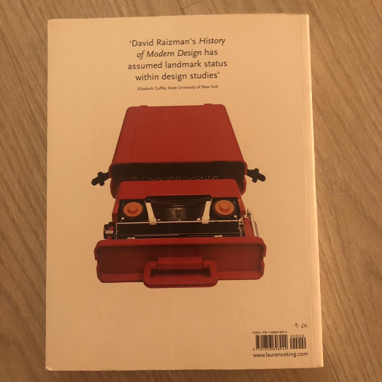 David Raizman History of Modern Design Second... | Depop