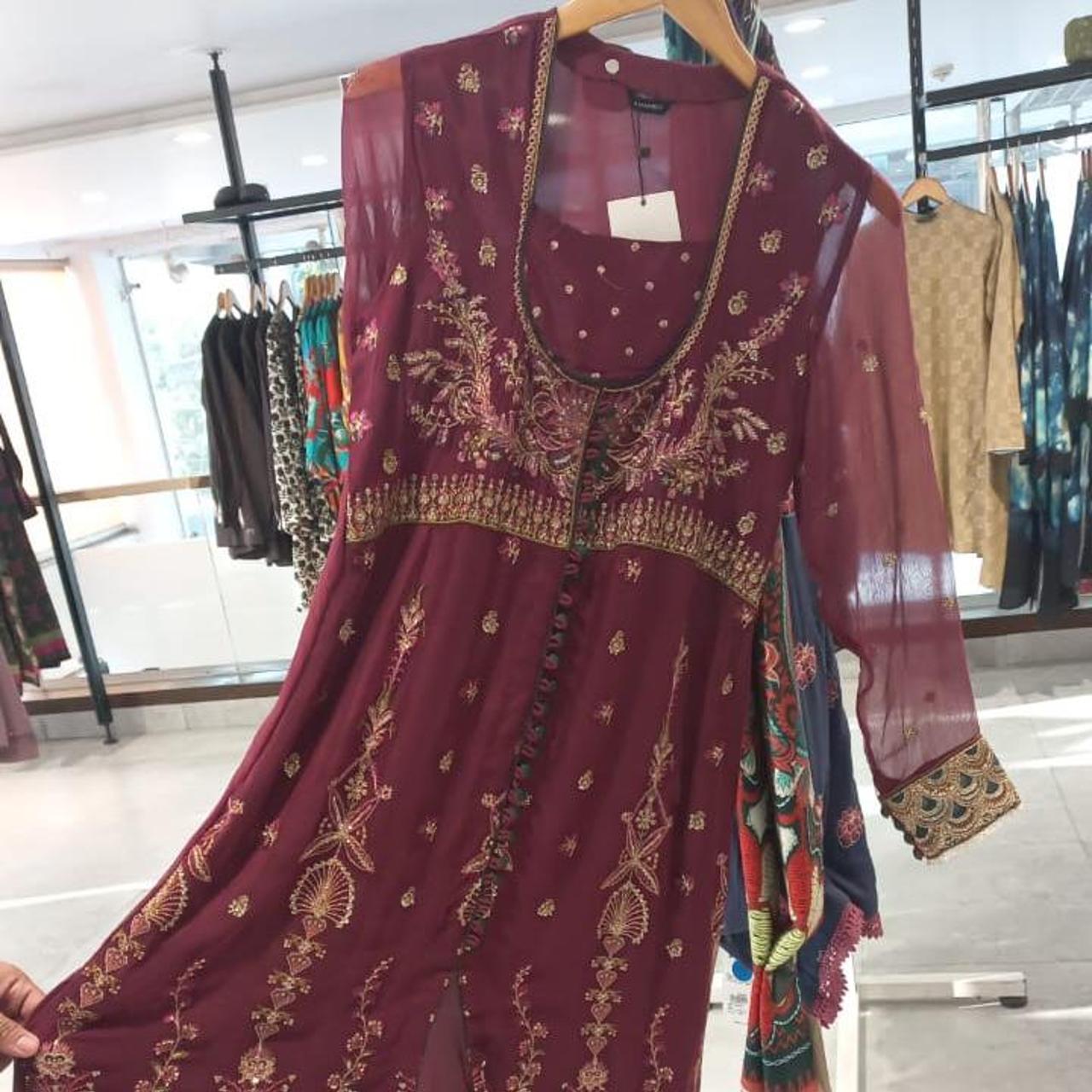 Asian maxi heavy dress, from sapphire, includes... - Depop