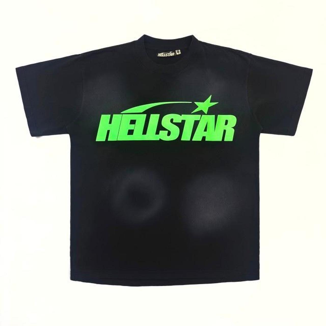 Black and green Helstar T-shirt - Depop