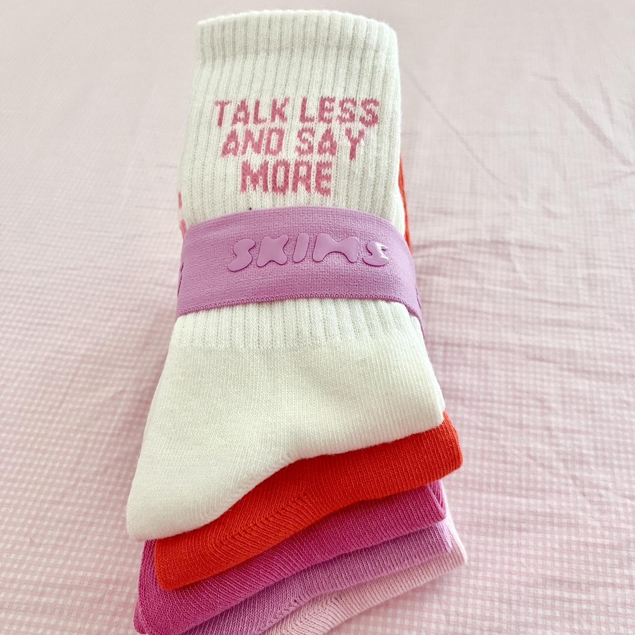 Rare - Sold Out Online! NWT Skims Sport Crew Sock... - Depop