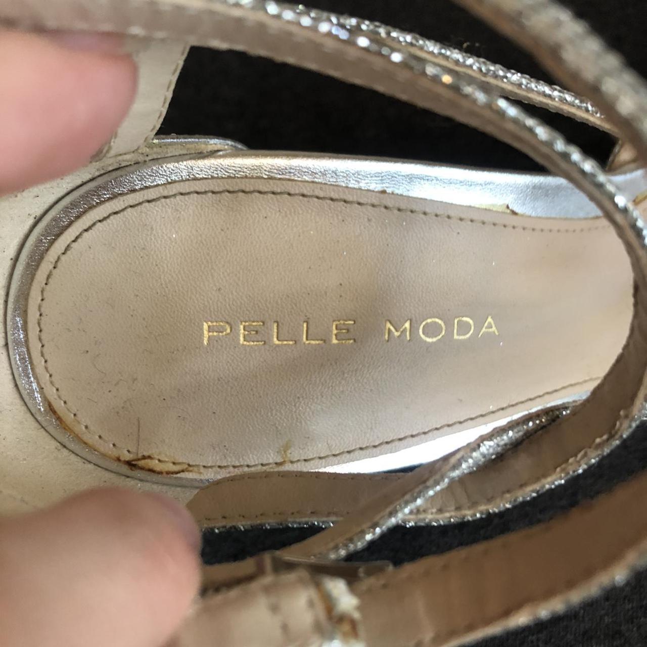 Moda in Pelle Women's Silver Footwear | Depop