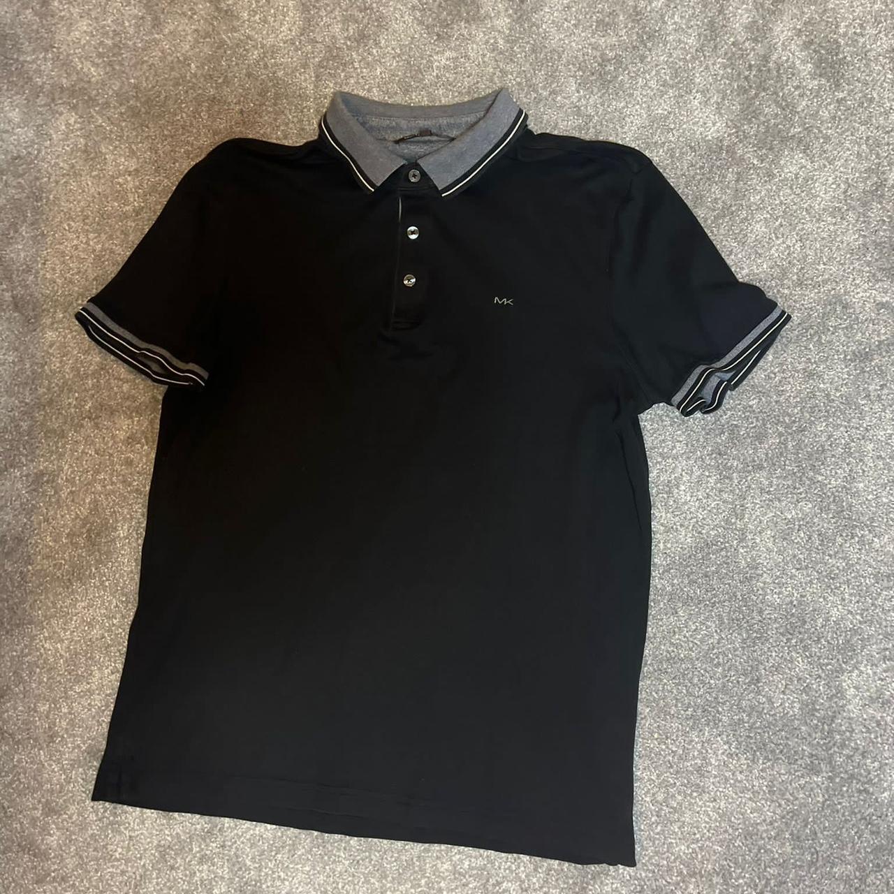 Michael Kors Men's Black Polo-shirts | Depop