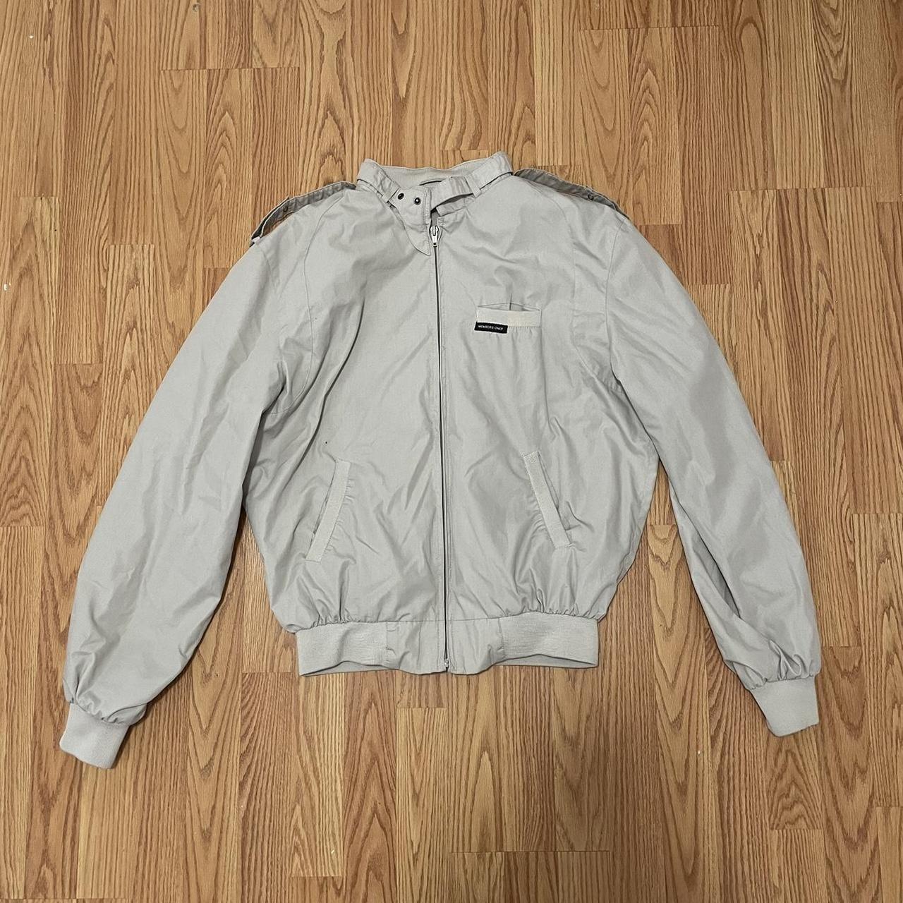 Medium Mens Members Only classic iconic racer... - Depop