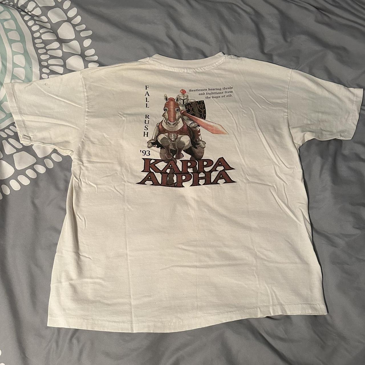 Kappa Men's White T-shirt | Depop