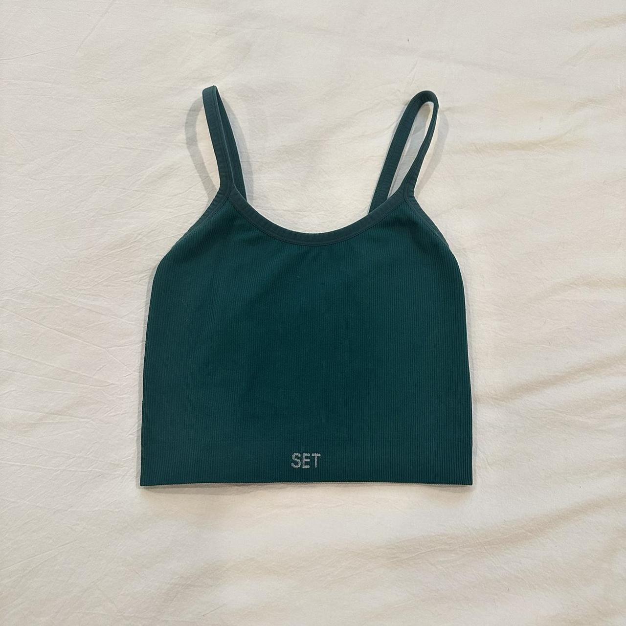 SETactive — Sculptflex ribbed tank Color is... - Depop