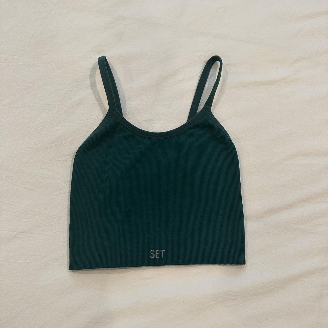 SETactive — Sculptflex ribbed tank Color is... - Depop