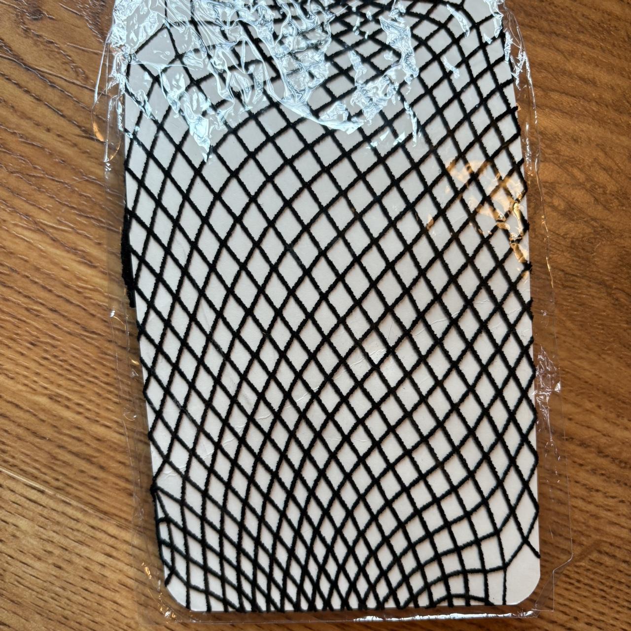 Black Fishnet tights in original packaging never... | Depop