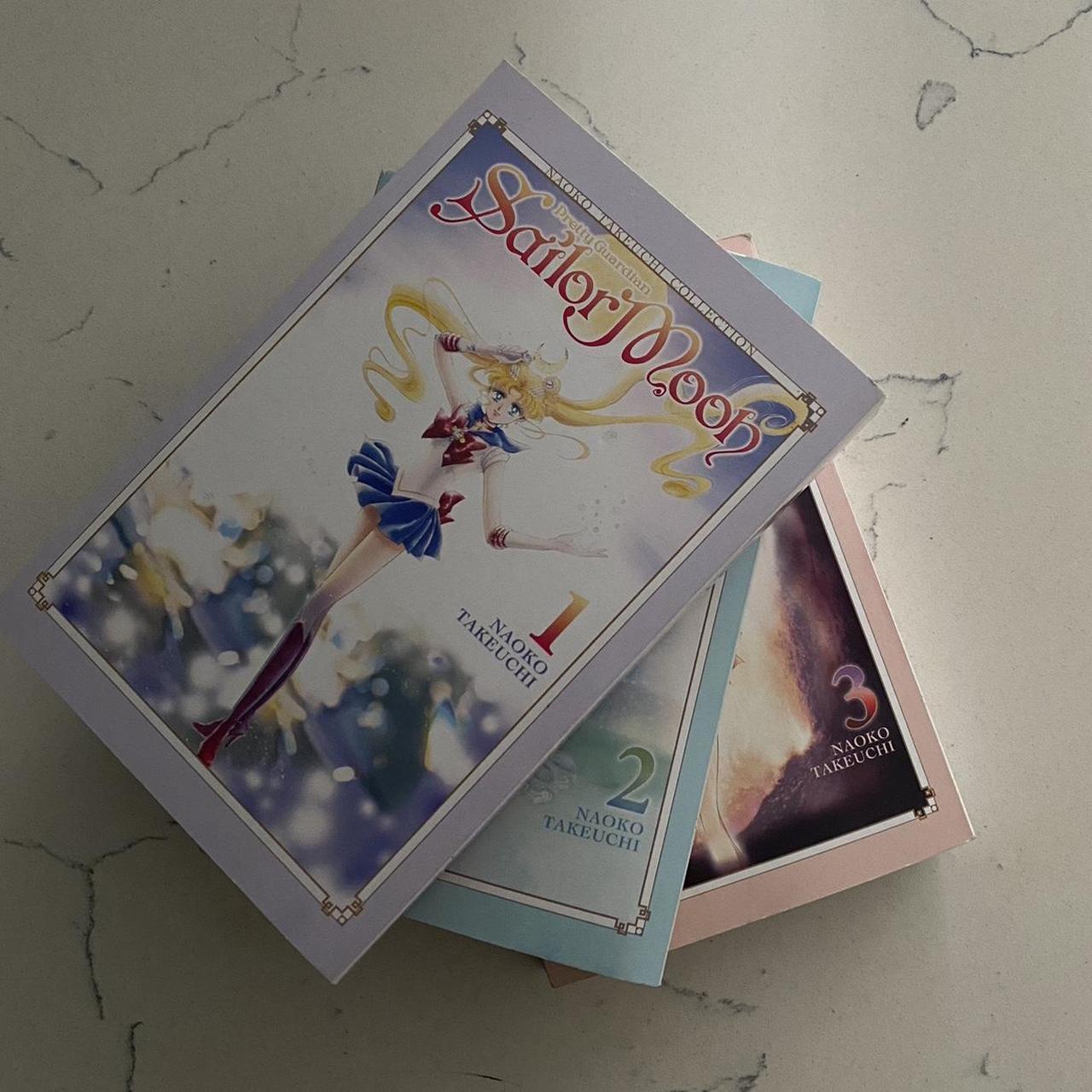 All 3 sailor moon books, the second one has a small... - Depop
