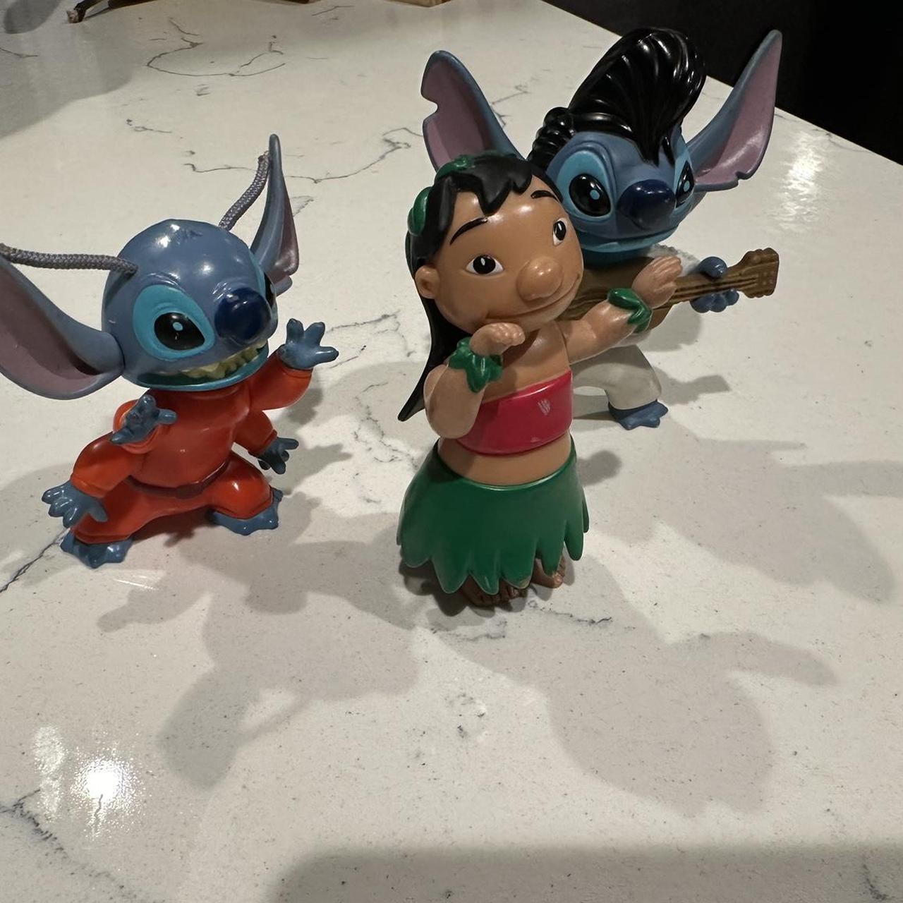 LILO and 626 stitch with Elvis stitch bobble head... - Depop