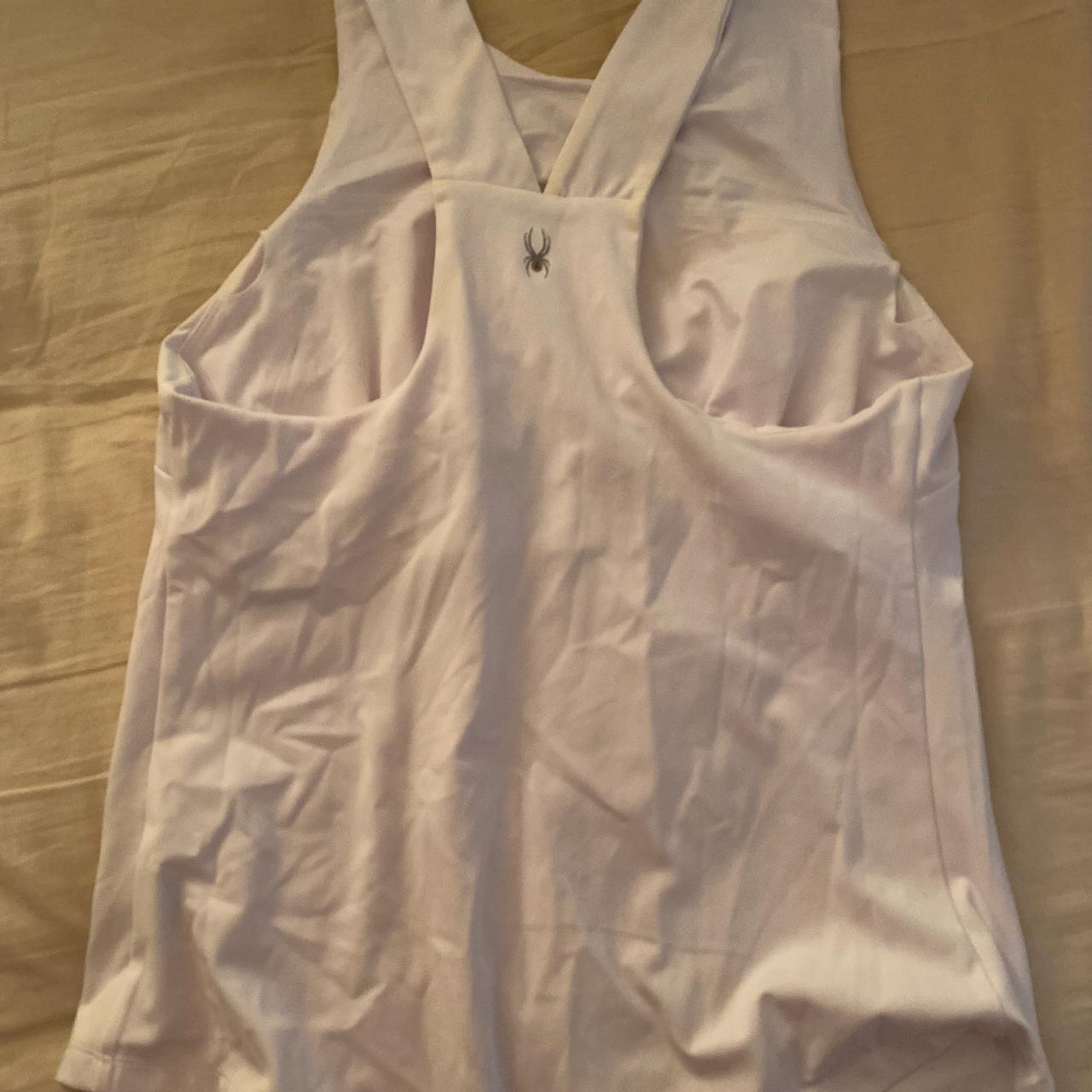 Spyder Women's White Vest | Depop