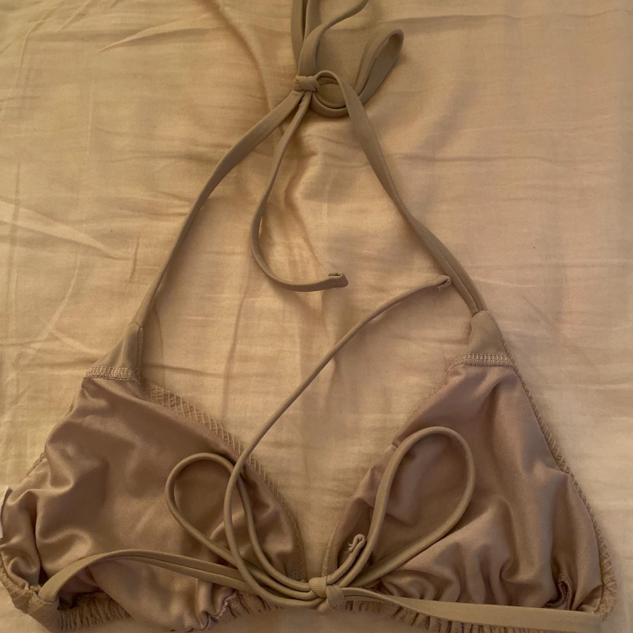 ASOS Women's Tan Bikini-and-tankini-tops | Depop