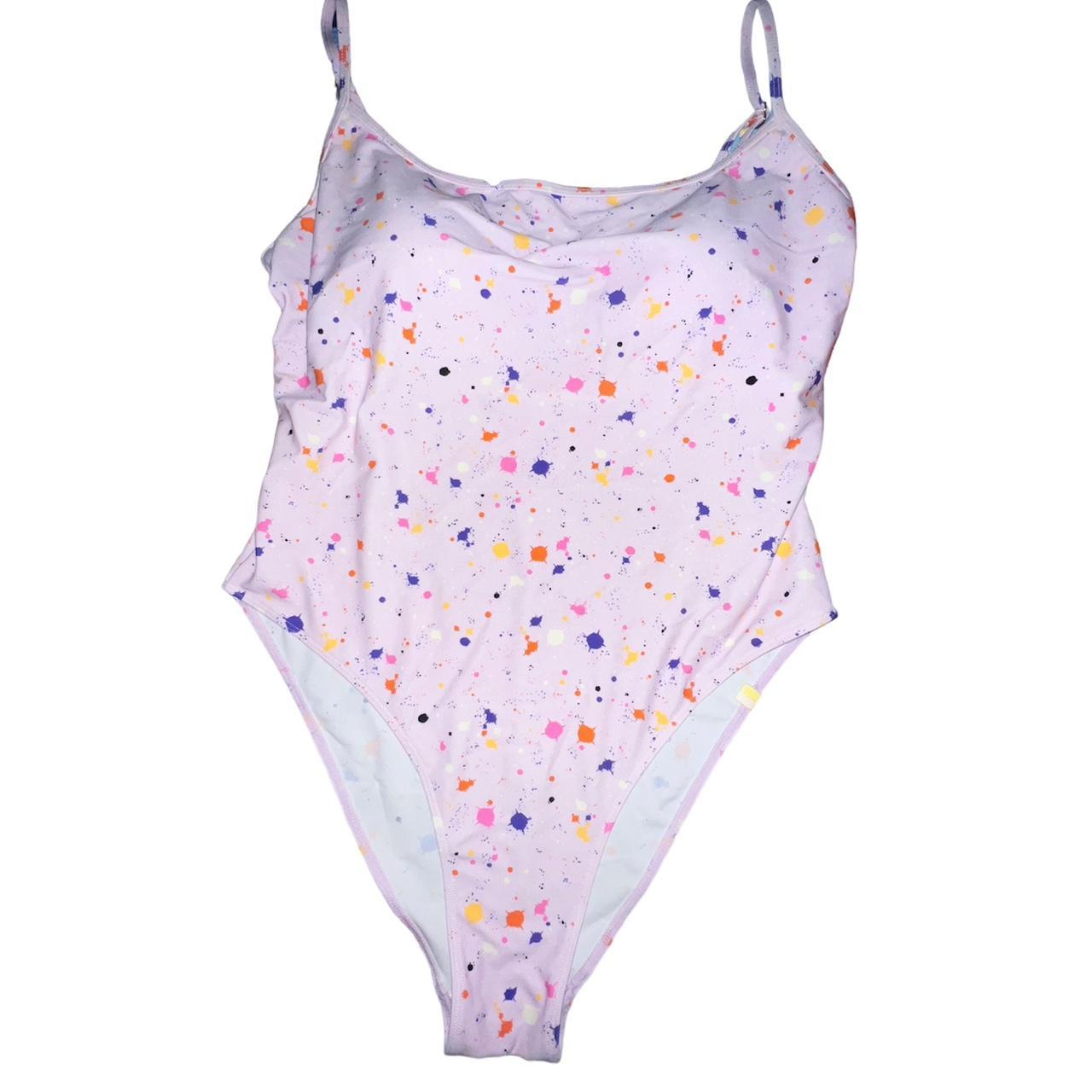 SUMMERSALT High rise one piece swimsuit - Depop