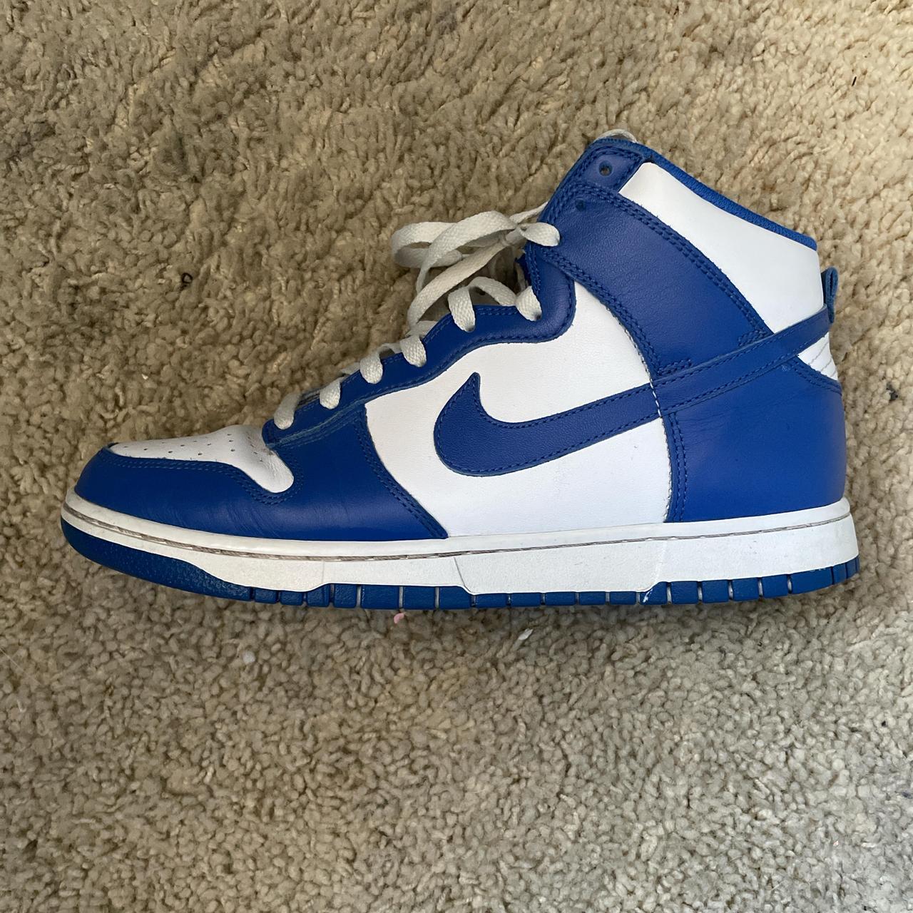 size 10 Kentucky Dunk Highs. worn a couple times.... - Depop