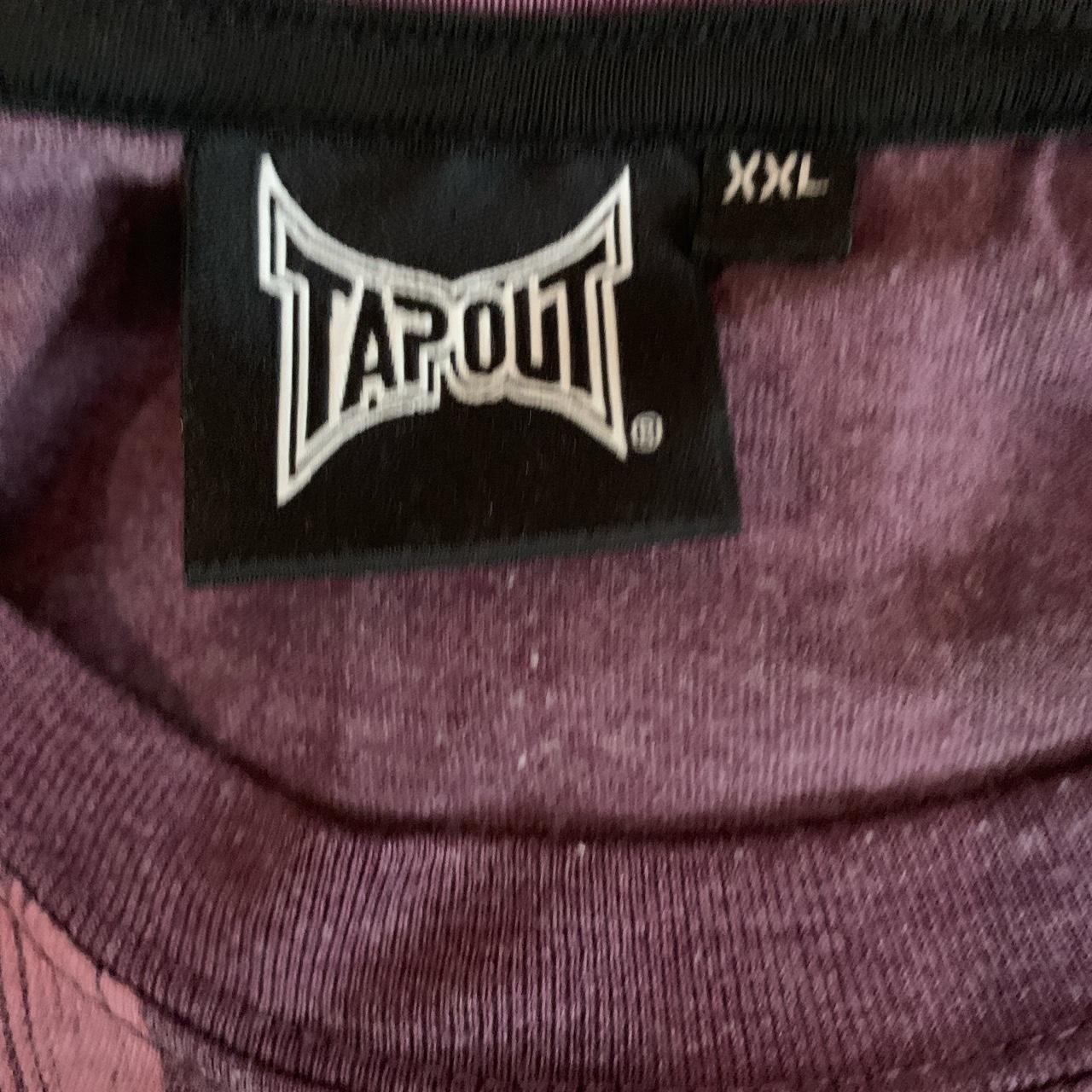 Purple rare tapout shirt affliction style skulls and... - Depop