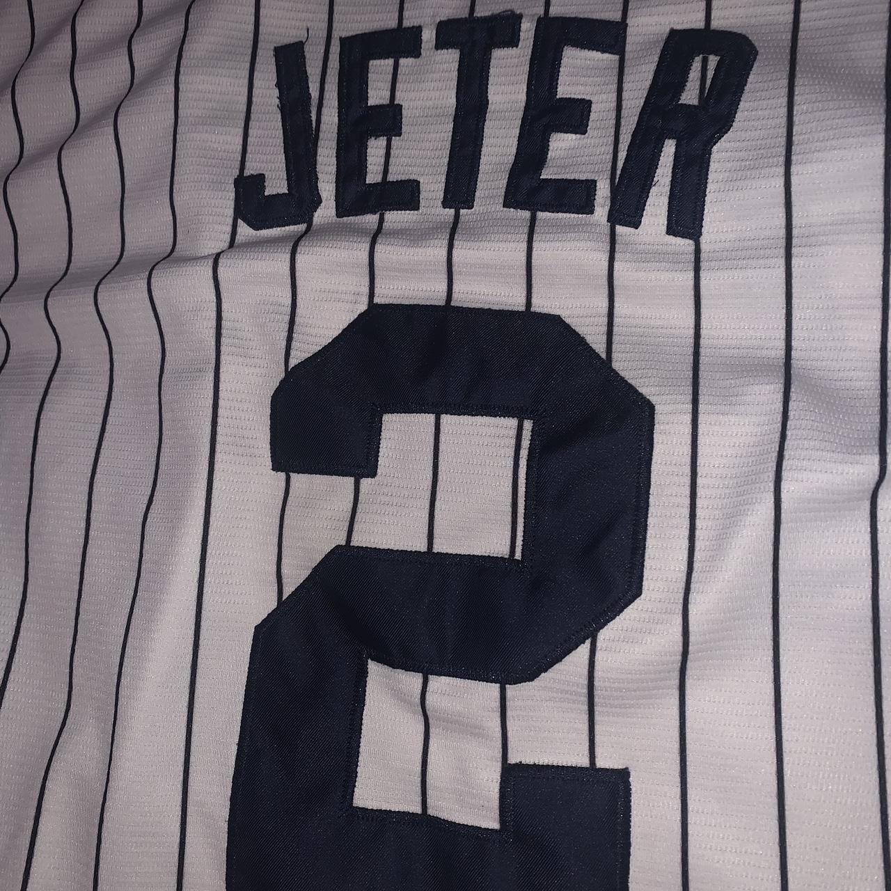 Derrick Jeter baseball jersey Great quality worn once - Depop